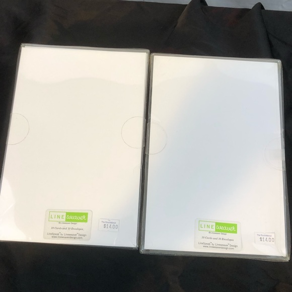 Line Weaver Designs | Party Supplies | Nwt Lineweaver Design 2 Cards ...